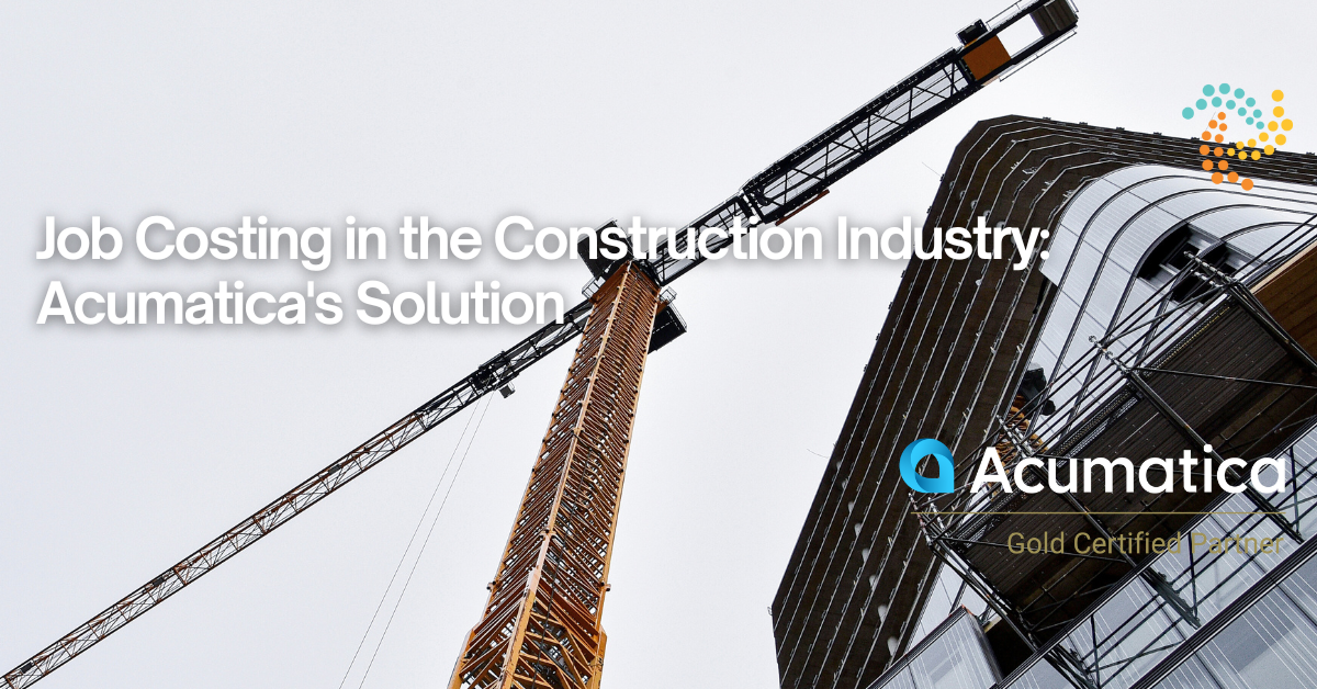 Job Costing in Construction Industry: Acumatica's Solution - Softengine ...