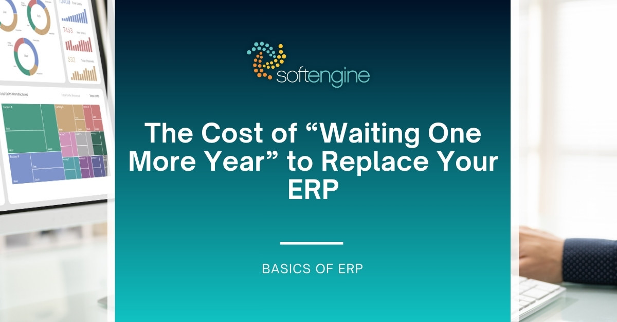 The Cost of “Waiting One More Year” to Replace Your ERP - Softengine, Inc.